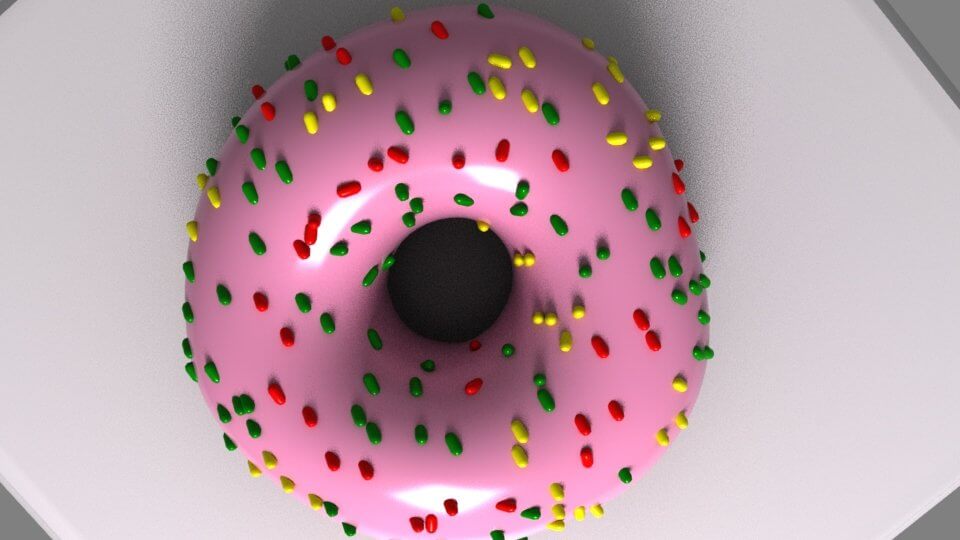 Doughnut - Free 3D Model by ranveersinghbaid