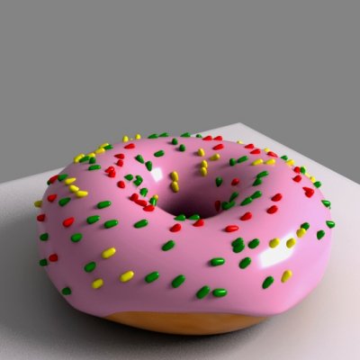 Doughnut - Free 3D Model by ranveersinghbaid