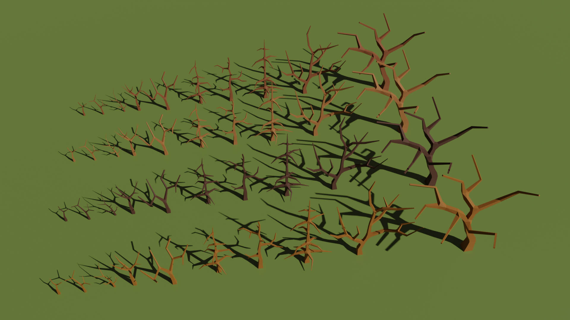 Low Poly Nature Pack - 3D Model by RatStation