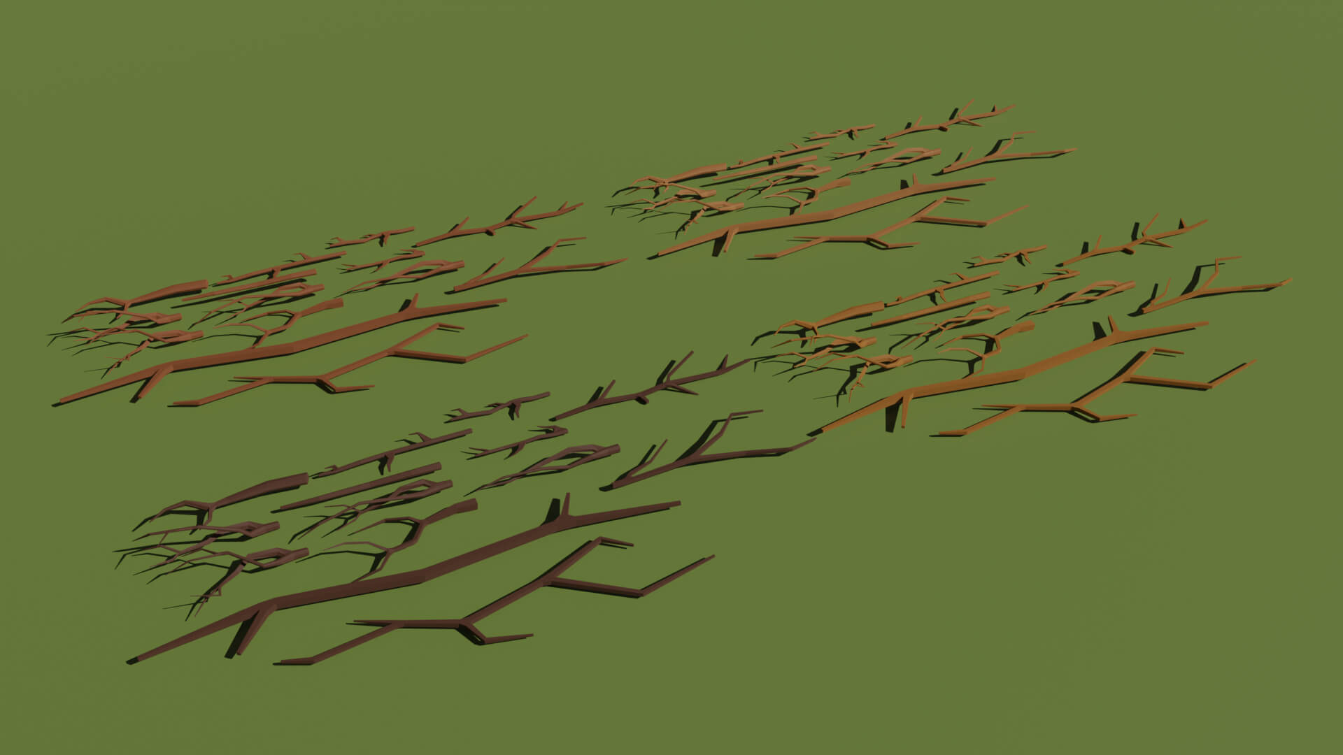 Low Poly Nature Pack - 3D Model by RatStation