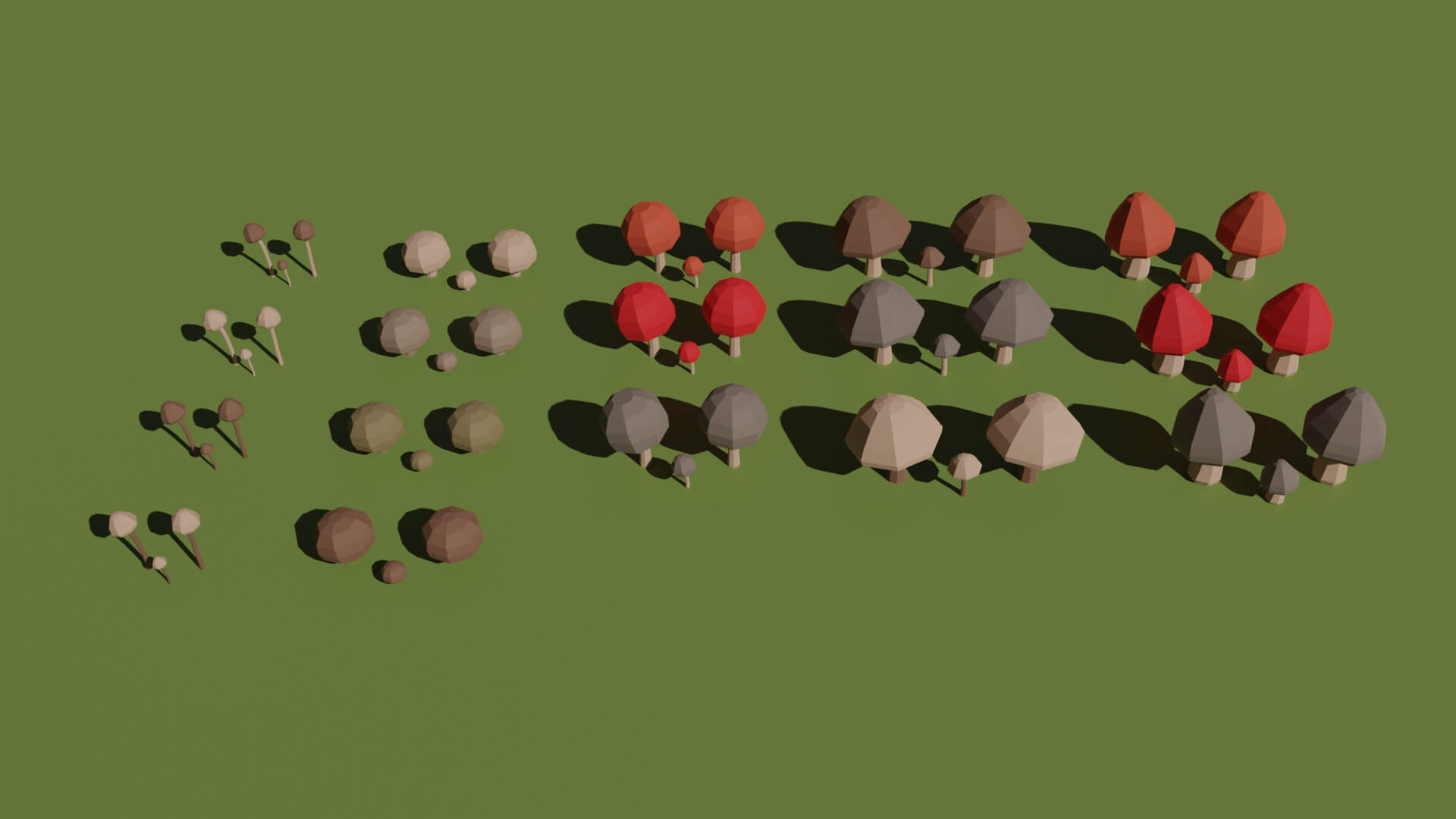 Low Poly Nature Pack - 3D Model by RatStation