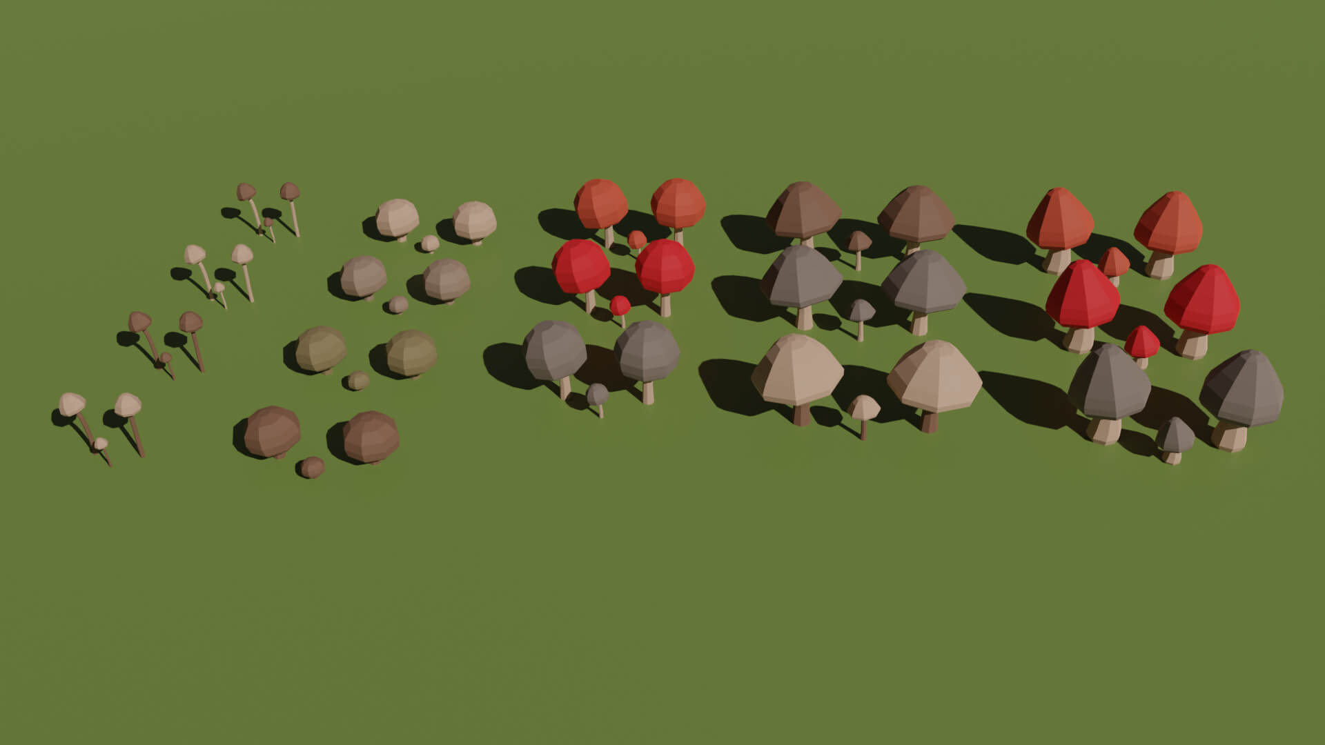Low Poly Nature Pack - 3D Model by RatStation