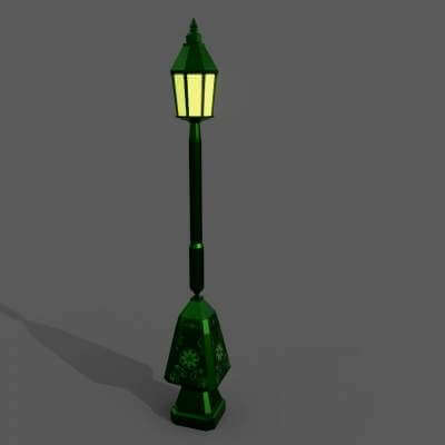 Street Lamp - 3D Model by RAVEN_OF_WAR