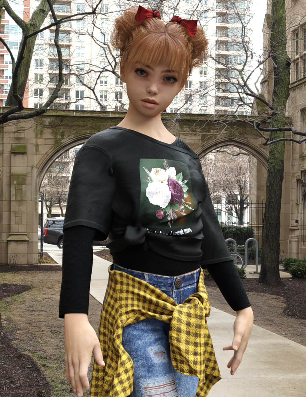 Ray Rayanne for Genesis 9 - Daz Content by Rayanne