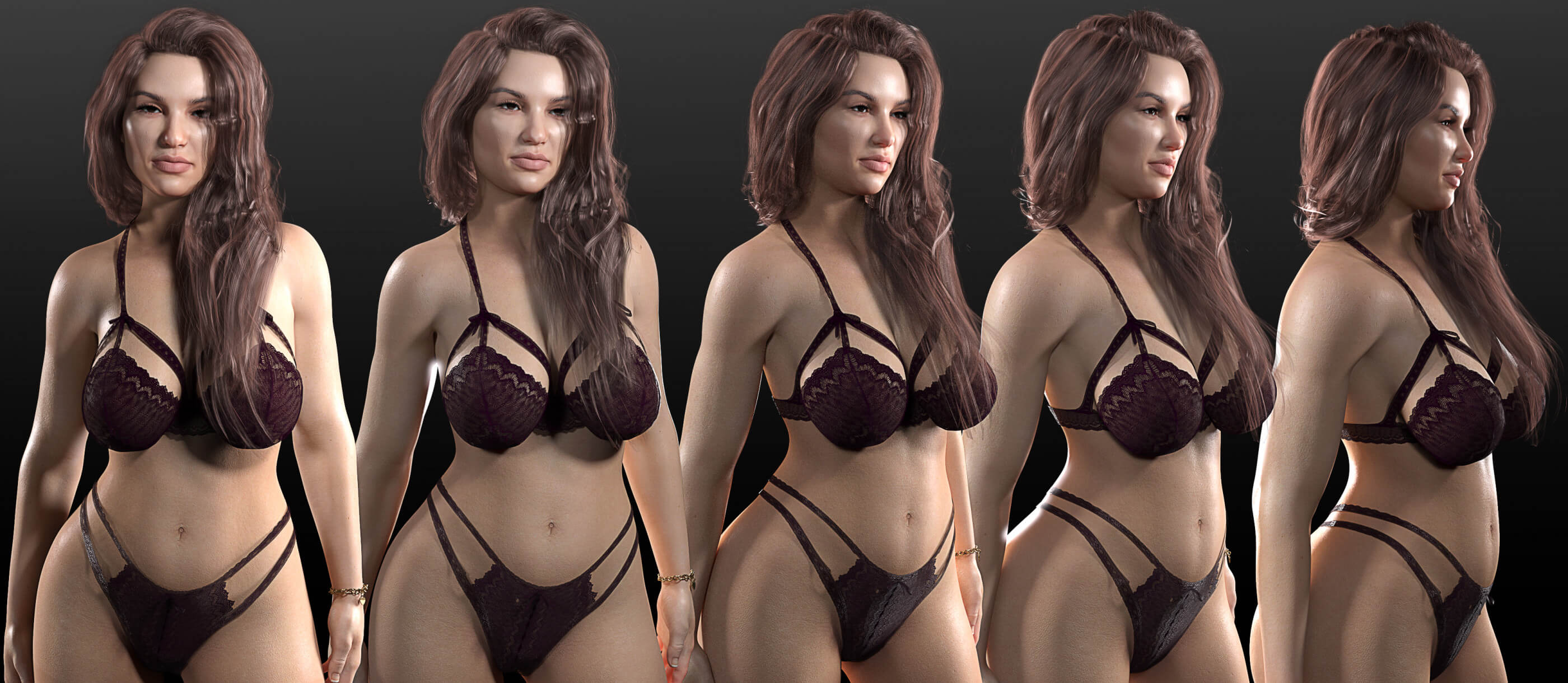 Bailey Character Morph for G8F - Daz Content by RazzleDazzle3D