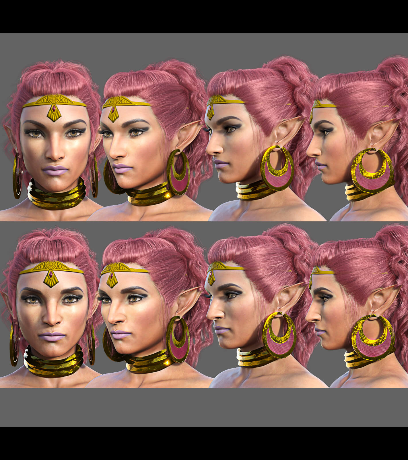 Gerudo Pack for G8F - Daz Content by RazzleDazzle3D
