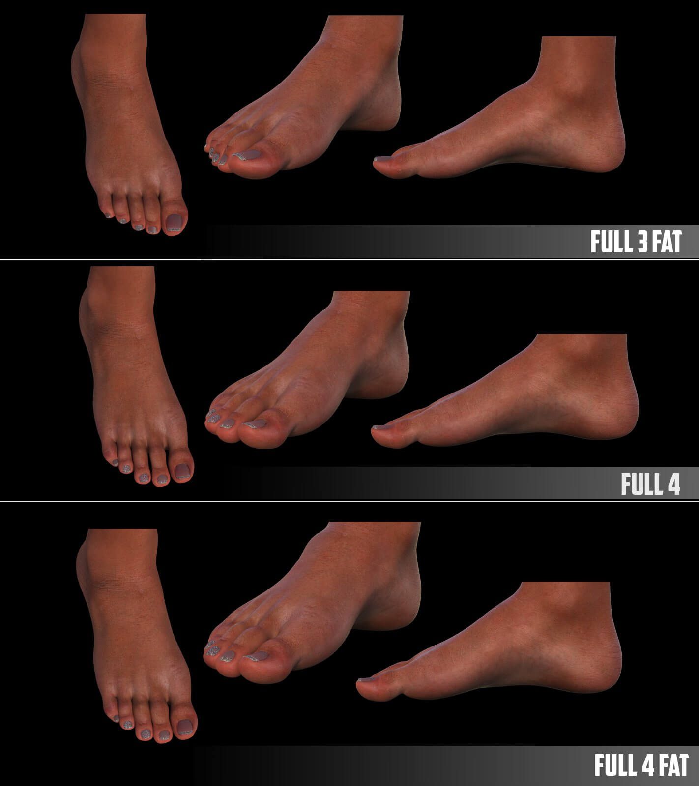 Sweet Feet Morphs For G8F Daz Content By RazzleDazzle3D, 50% OFF