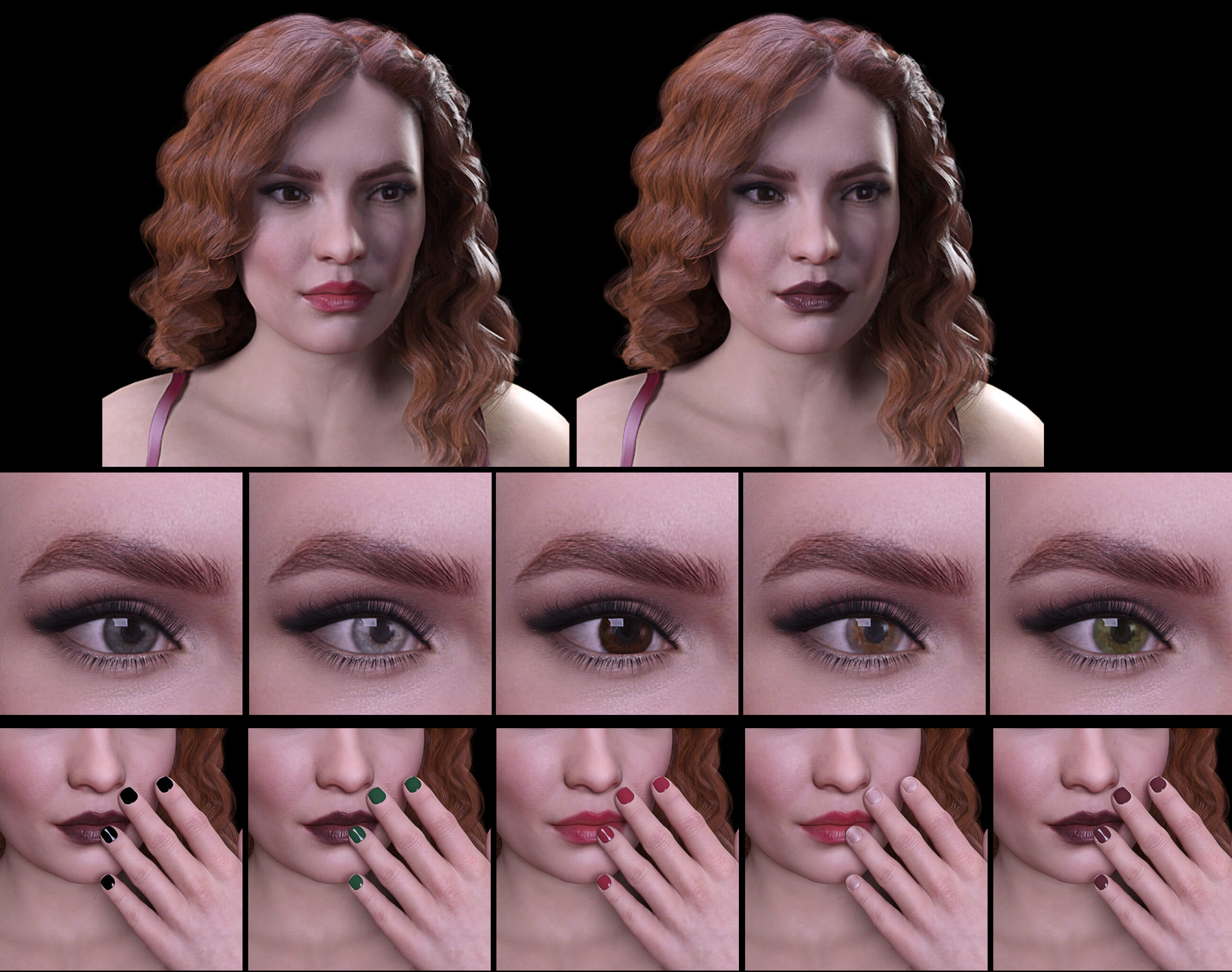 Tessa Character for G8F - Daz Content by RazzleDazzle3D