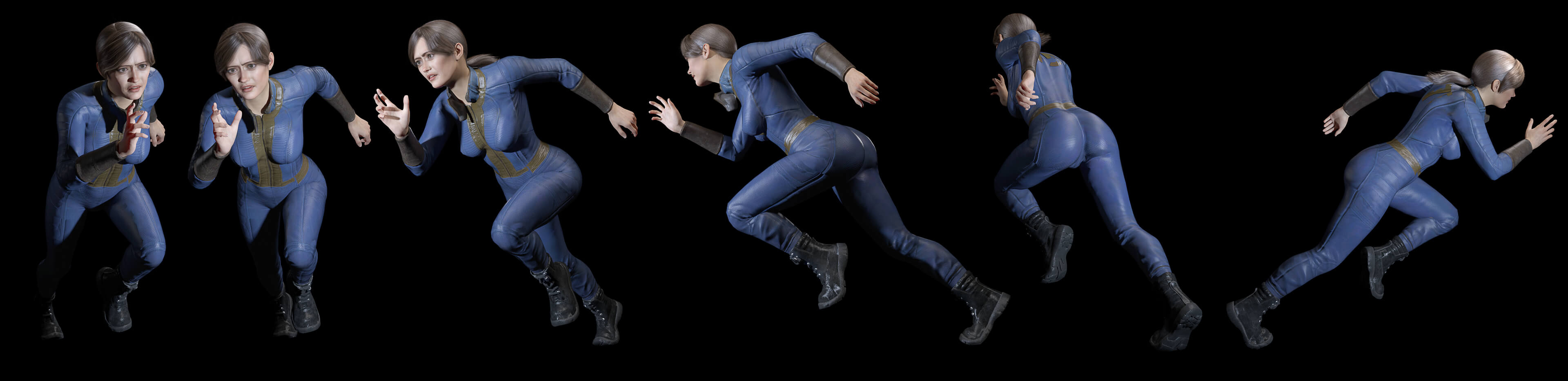 Wasteland: Poses for G8F - Daz Content by RazzleDazzle3D