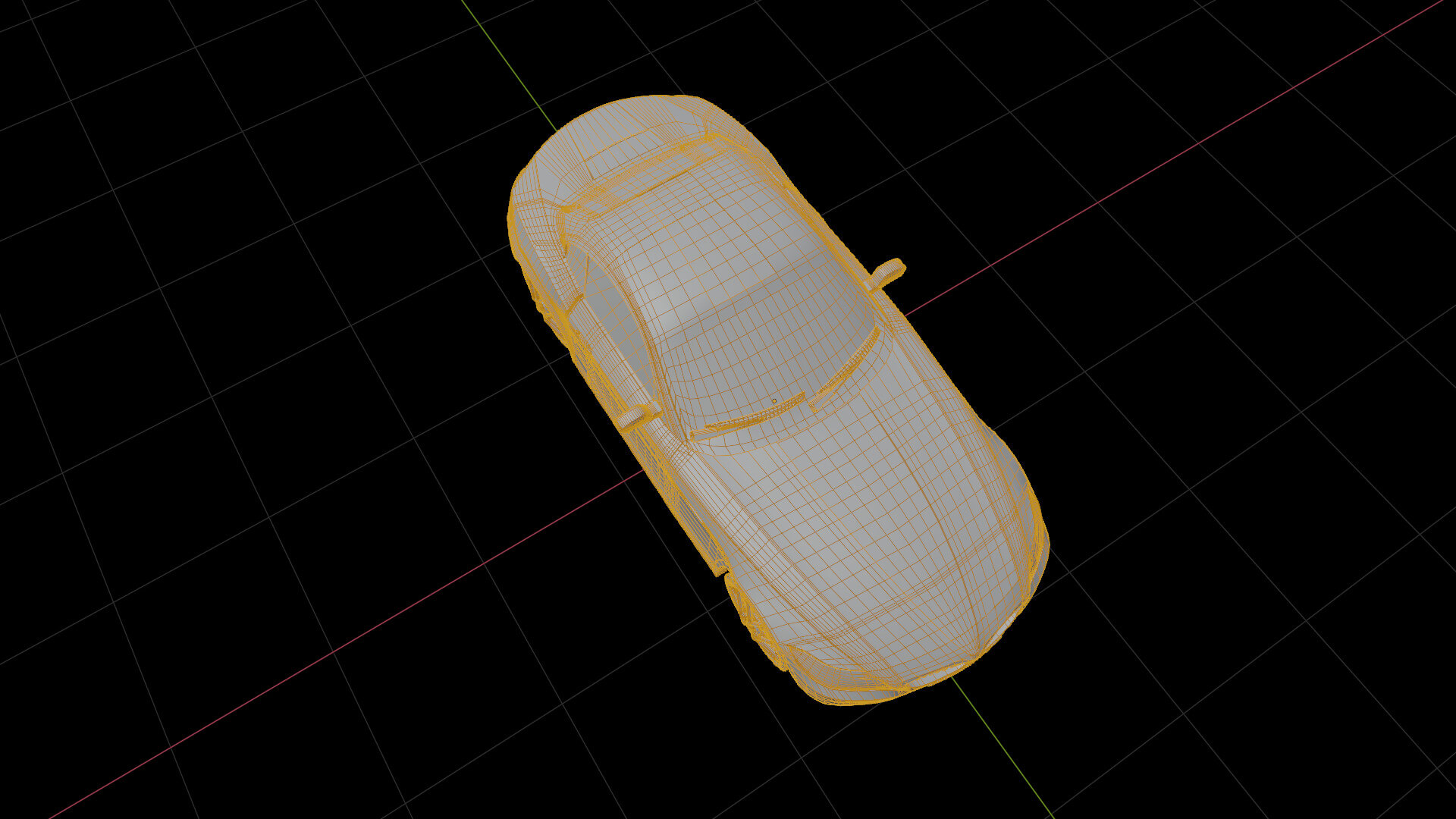 2-Door Sports Car Roadster 3D Model by RchLuvSlly