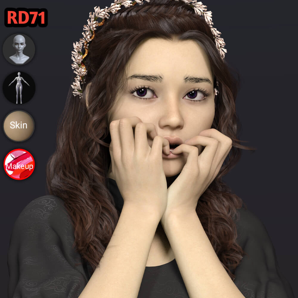 Zaky for Genesis 8 Female - Daz Content by RD71