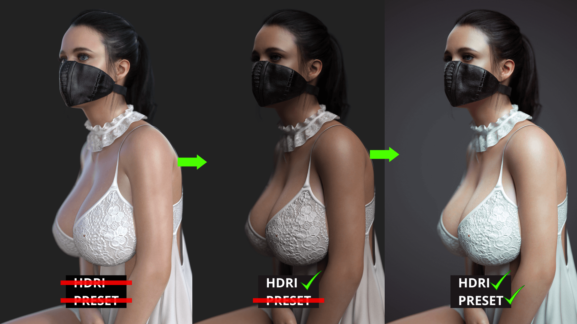 Daz3d render tutorial tips 3D Render, Digital Art by rdaughterdaz