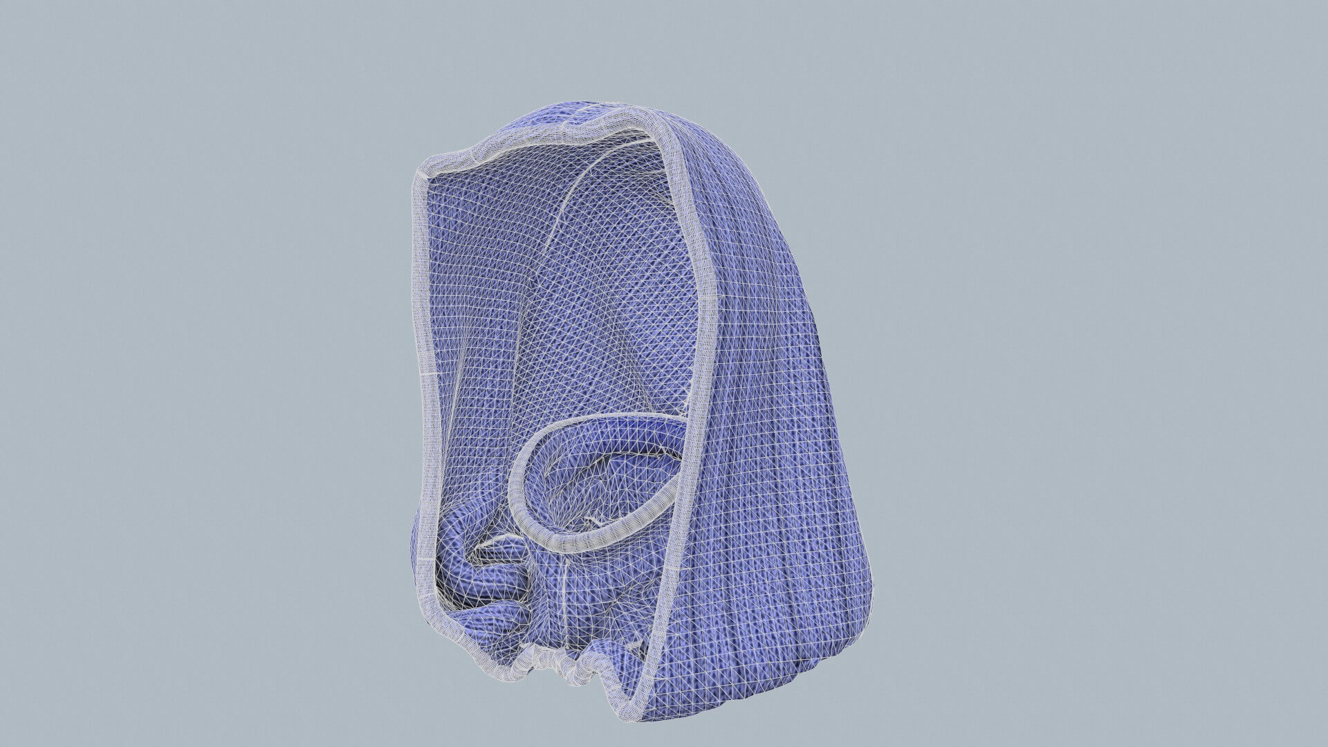 Hood Headdress - 3D Model by reactor7070