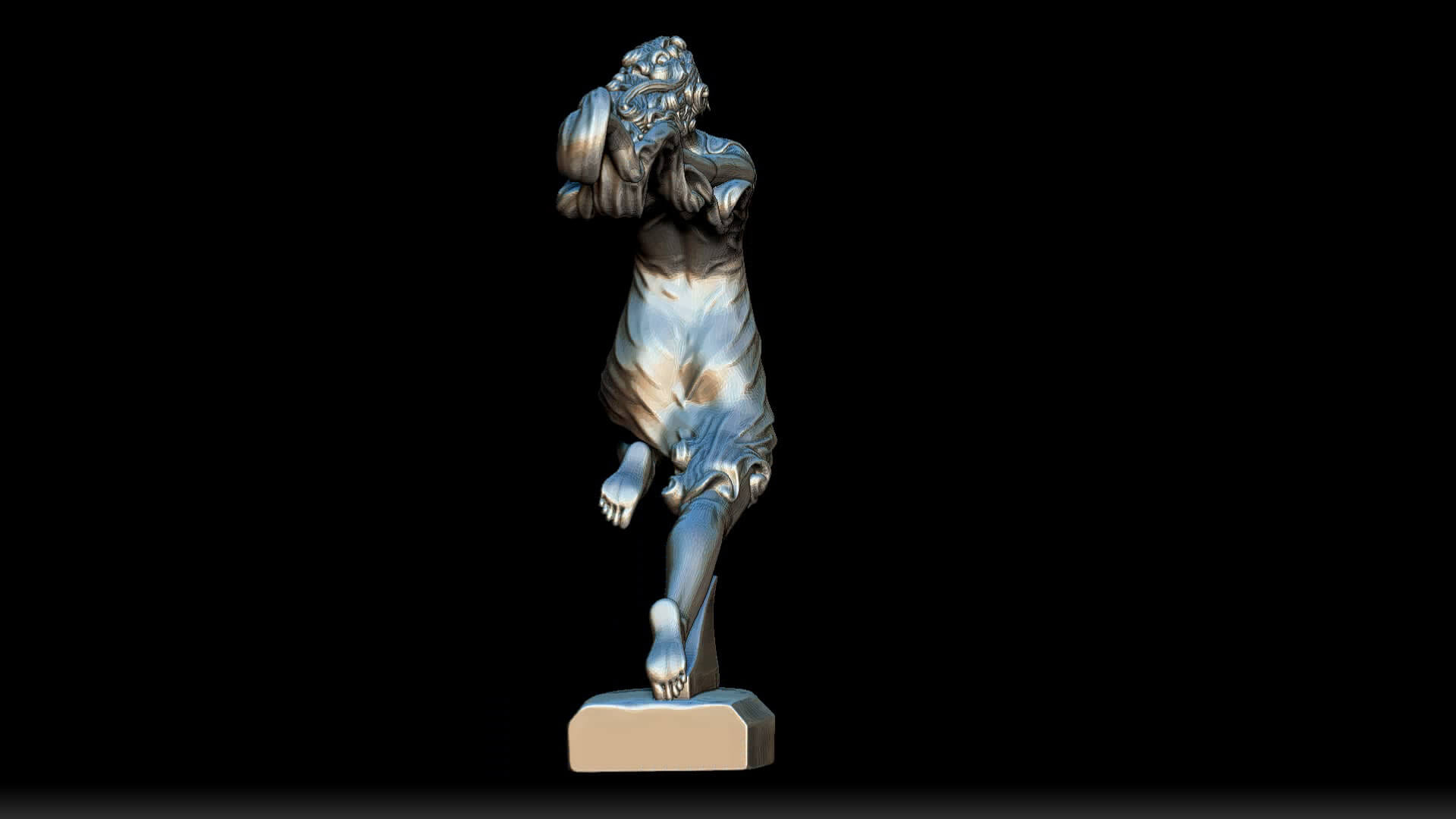 Goddess Figurine - 3D Print Model by reactor7070