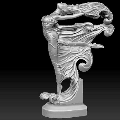 Goddess - 3D Model by reactor7070