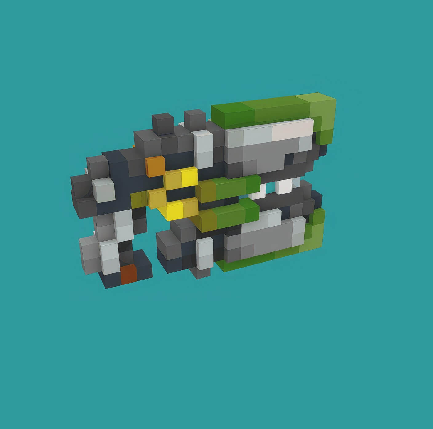 Emitter Lpz Geosyog 24 Batch Voxel 3d Model By Reactorcore