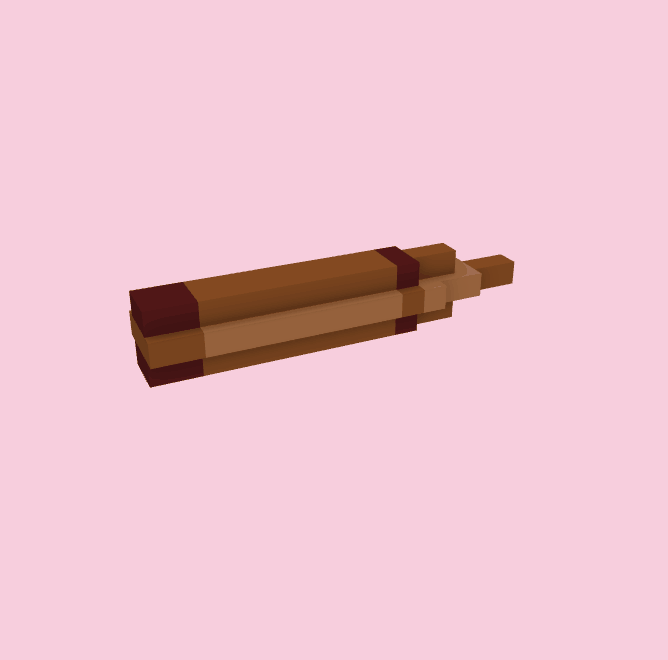 Launcher QU4 Roinad - 32 Batch Voxel 3D Model by Reactorcore