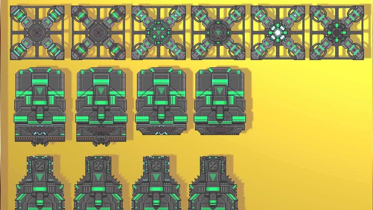 RC Art - Core Machines 2D Game Asset by Reactorcore