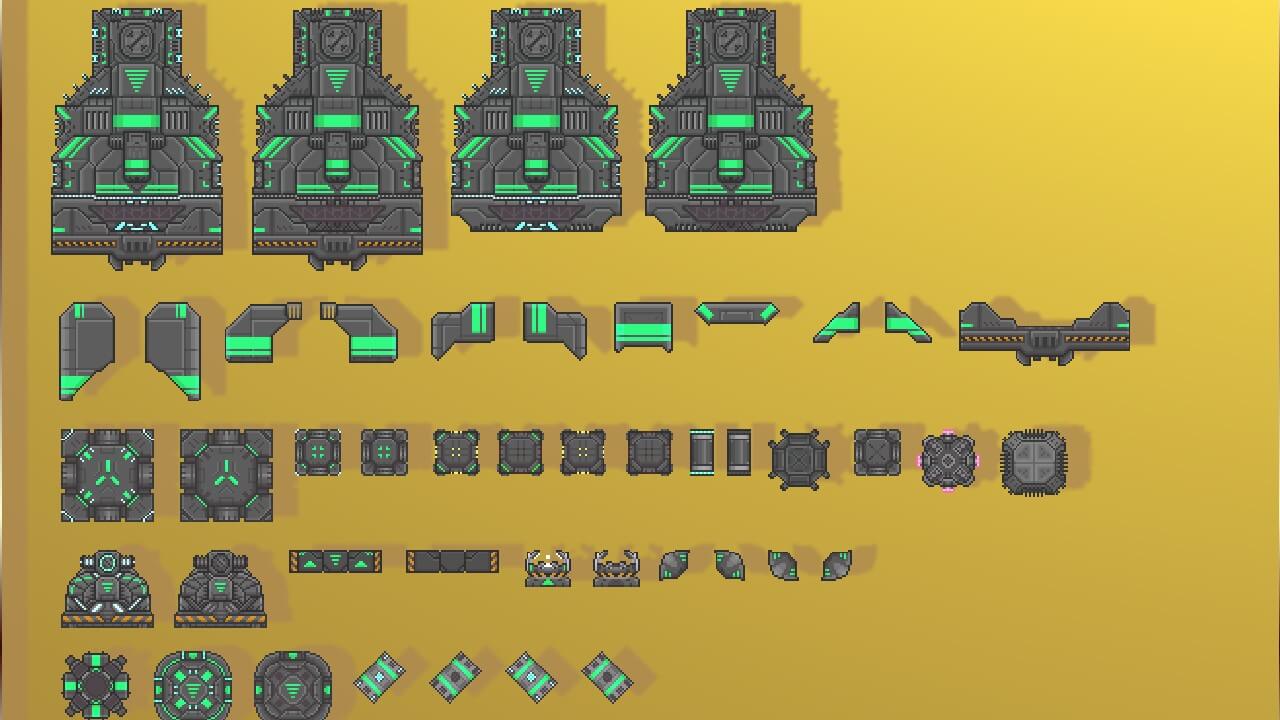Rc Art Core Machines 2d Game Asset By Reactorcore