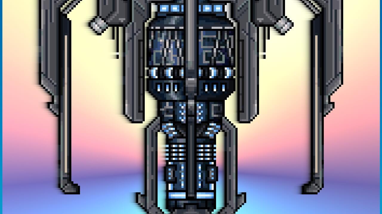 RC Art - Orbital Cannon 2D Game Asset by Reactorcore