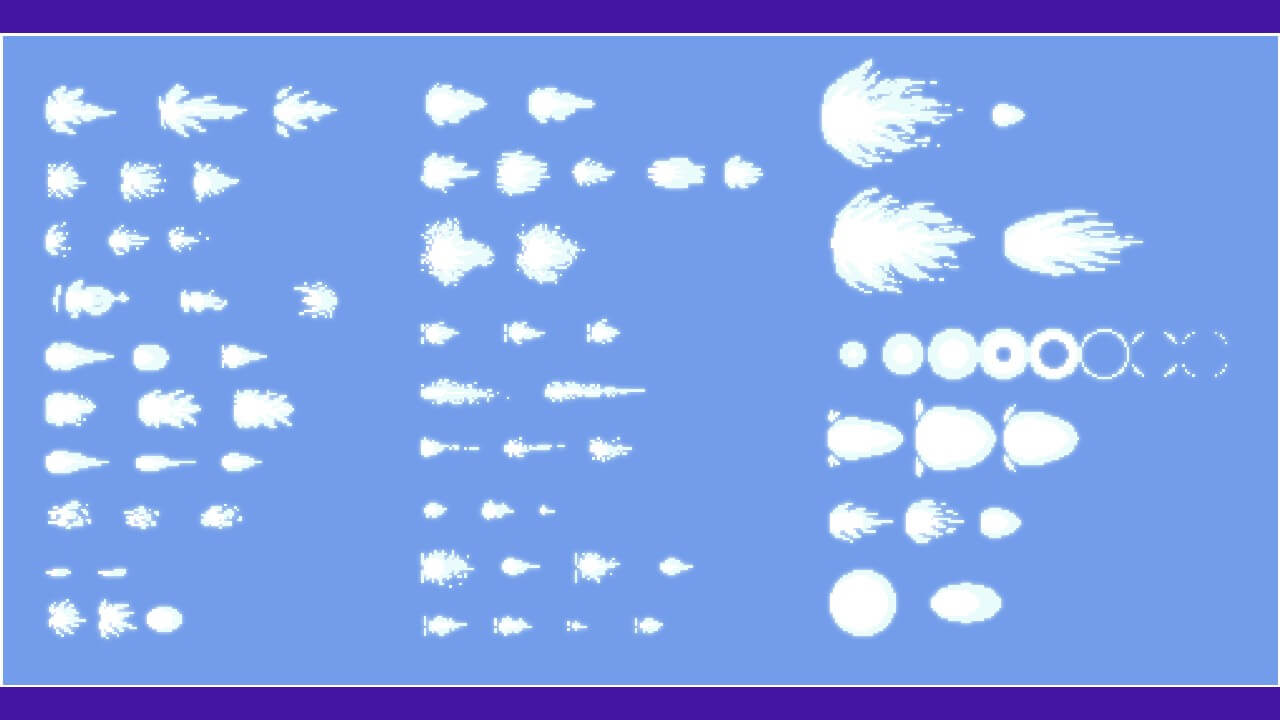 RC Art - Rocket Thruster Animations 2D Game Asset by Reactorcore