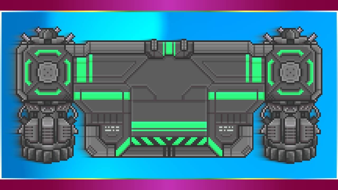 RC Art - Vehicles Dropship 2D Game Asset by Reactorcore