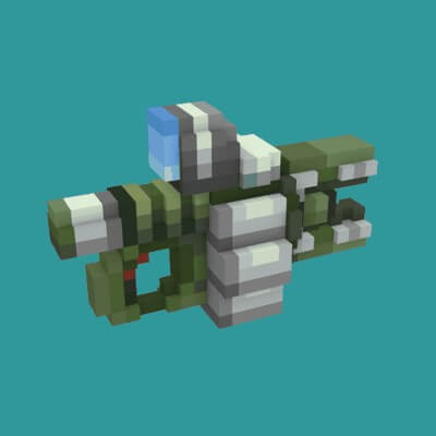 Tool YXD Tomash - 32 Batch Voxel 3D Model by Reactorcore