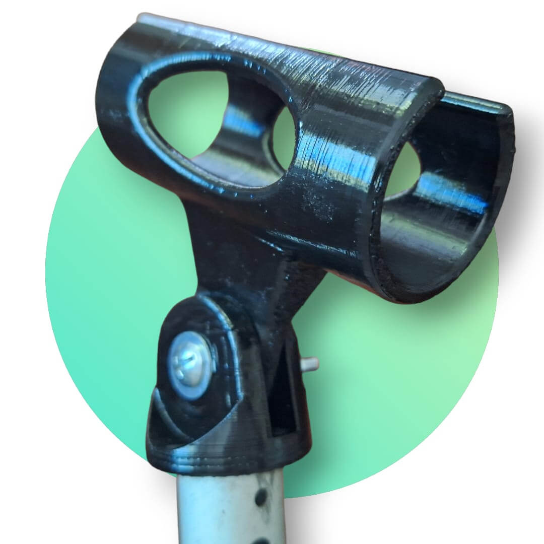Microphone Holder (For Mic Stand) - 3D Model by ready4render