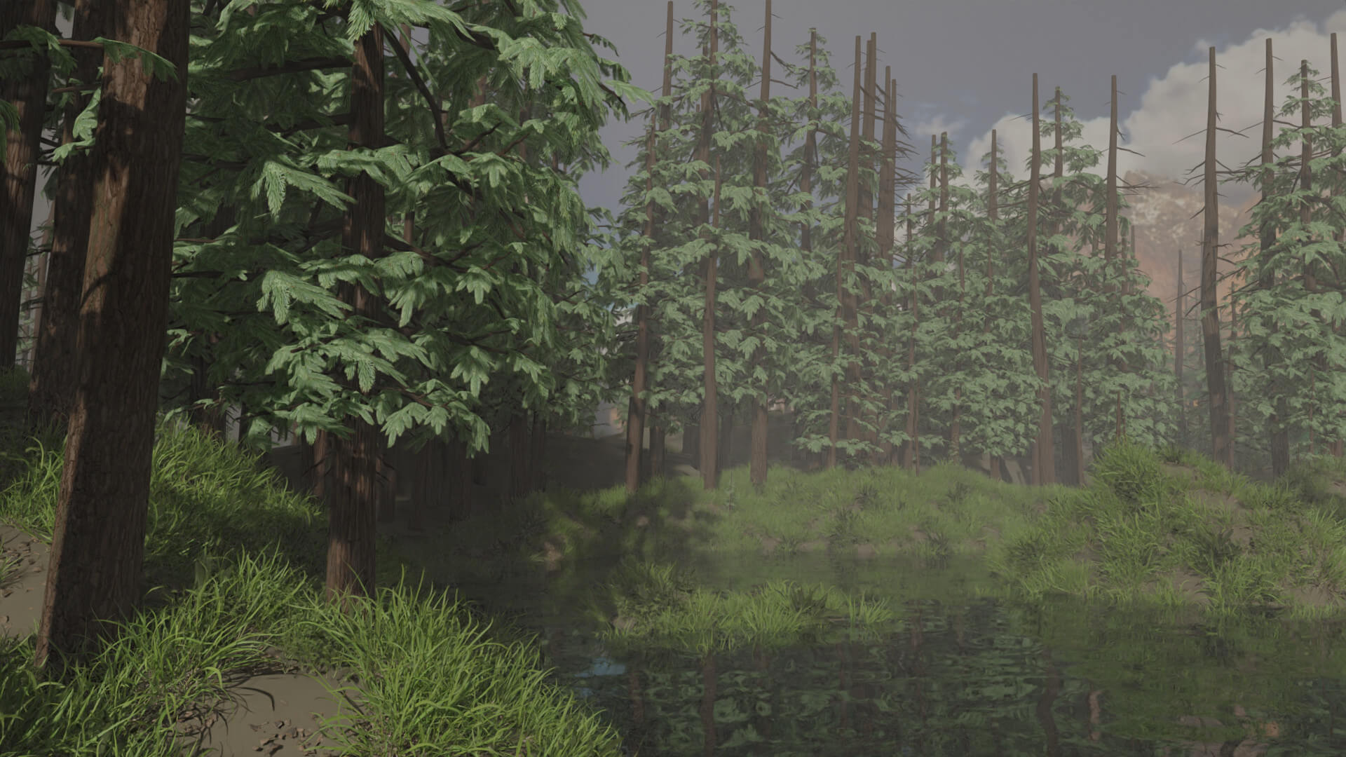Pine Trees 3D Pack High Quality Models by ready4render