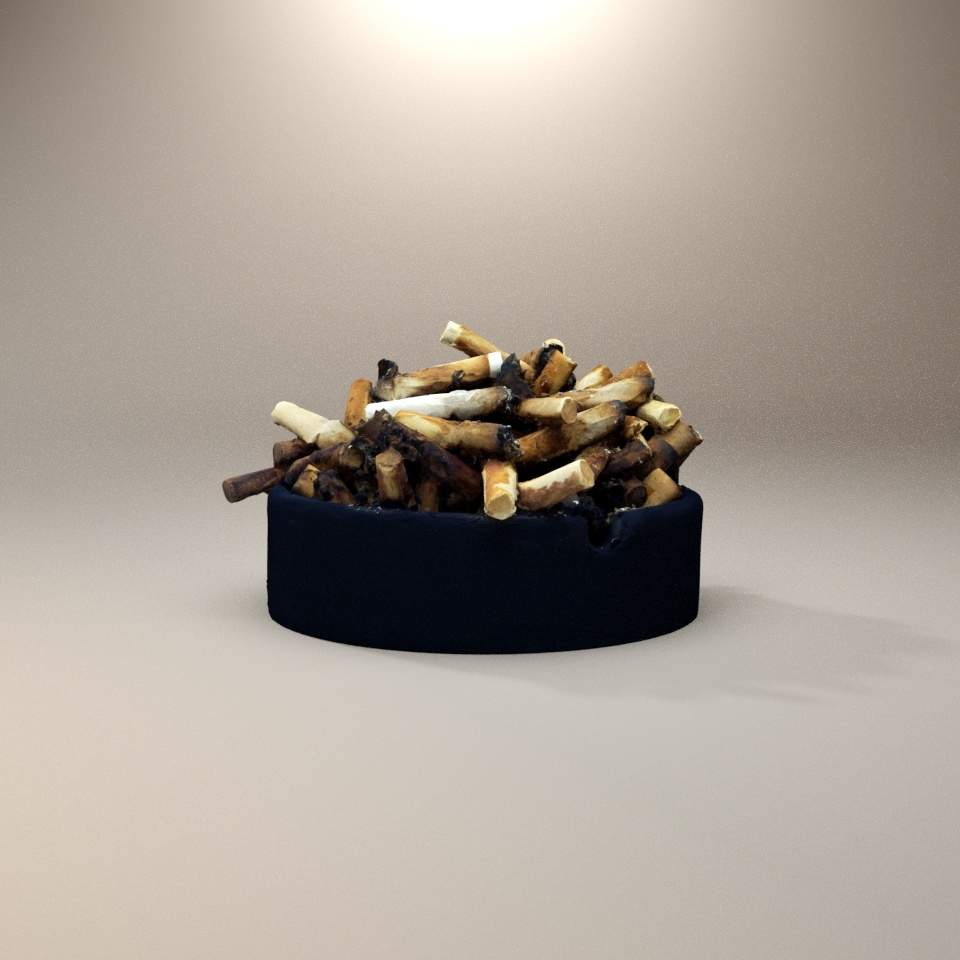 Ash Tray - 3D Model by realityscanning