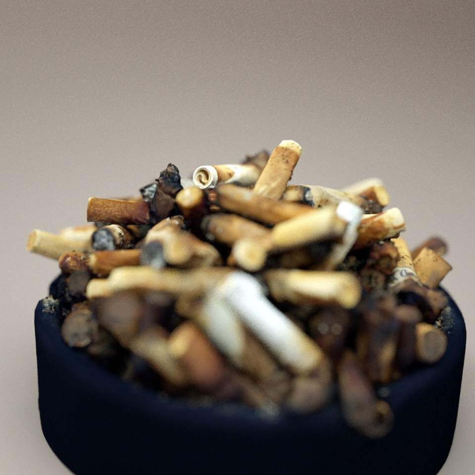 Ash Tray - 3D Model by realityscanning