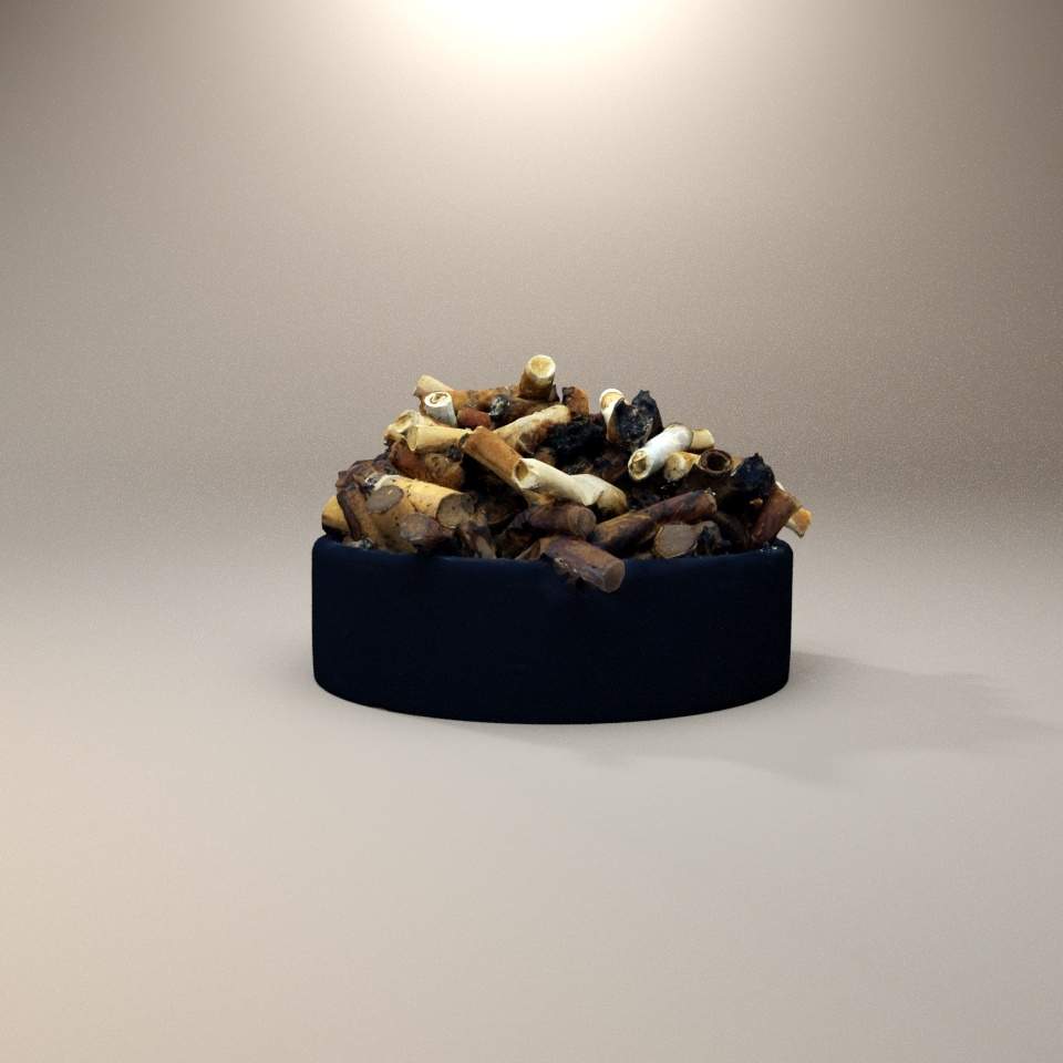 Ash Tray - 3D Model by realityscanning