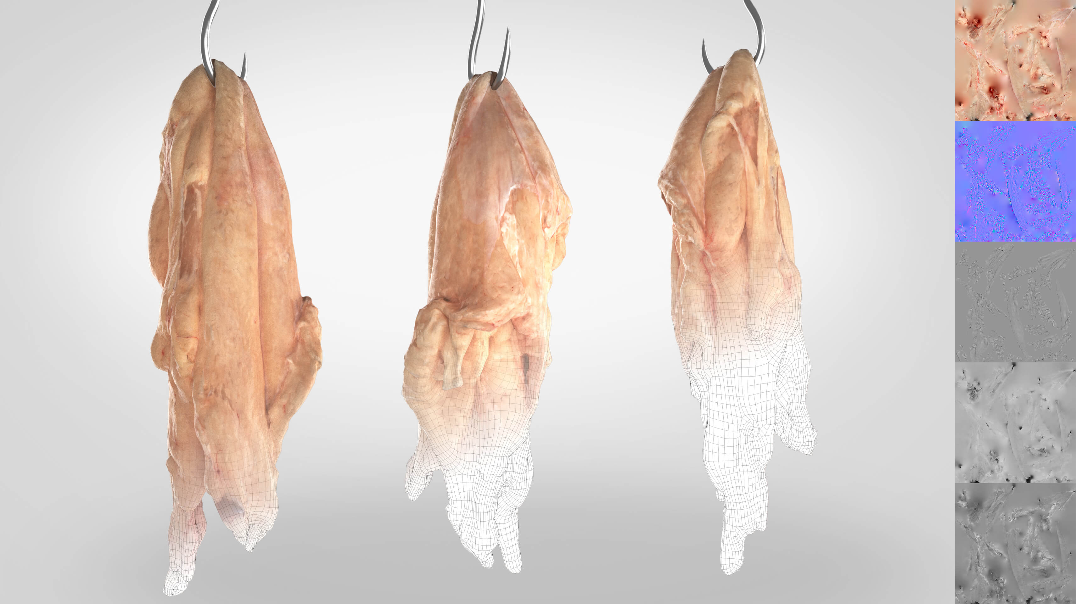 Butchered Meat Pack Vol. 2 - 3D Model by realityscanning