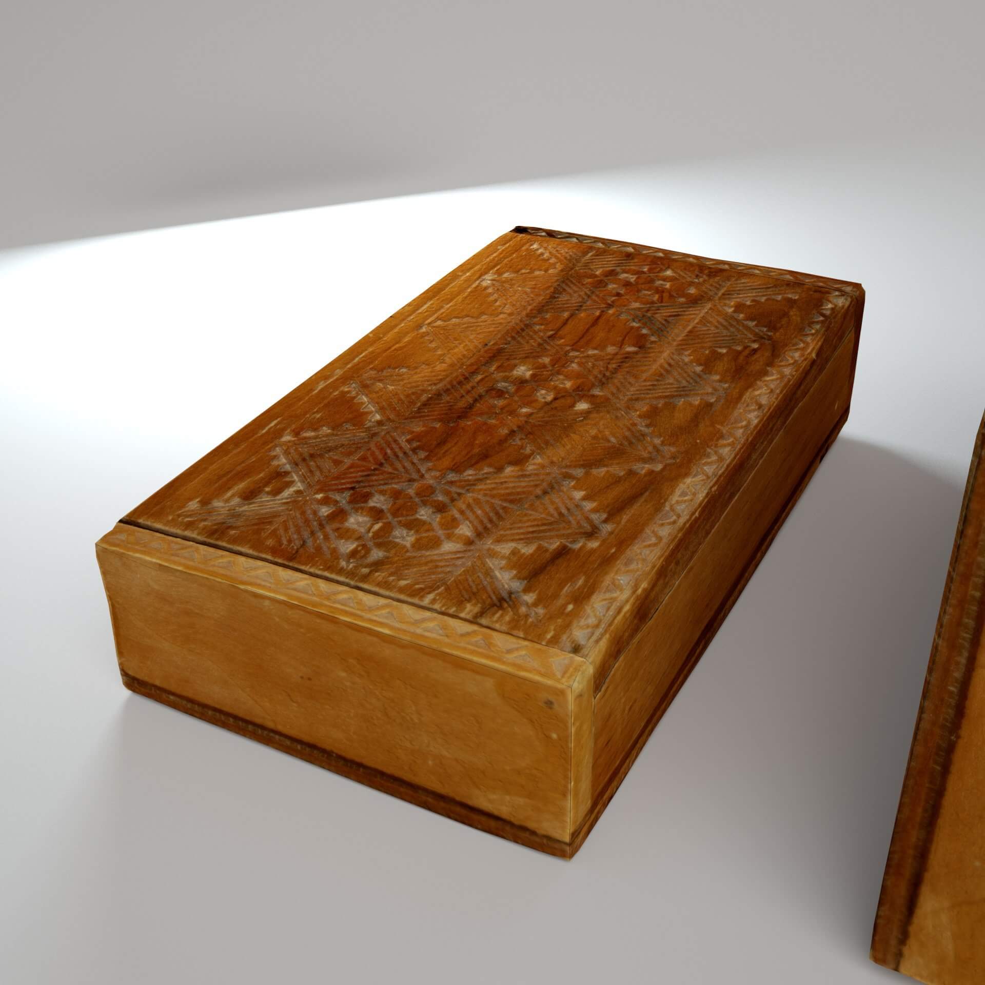 Wooden Box - 3D Model by realityscanning