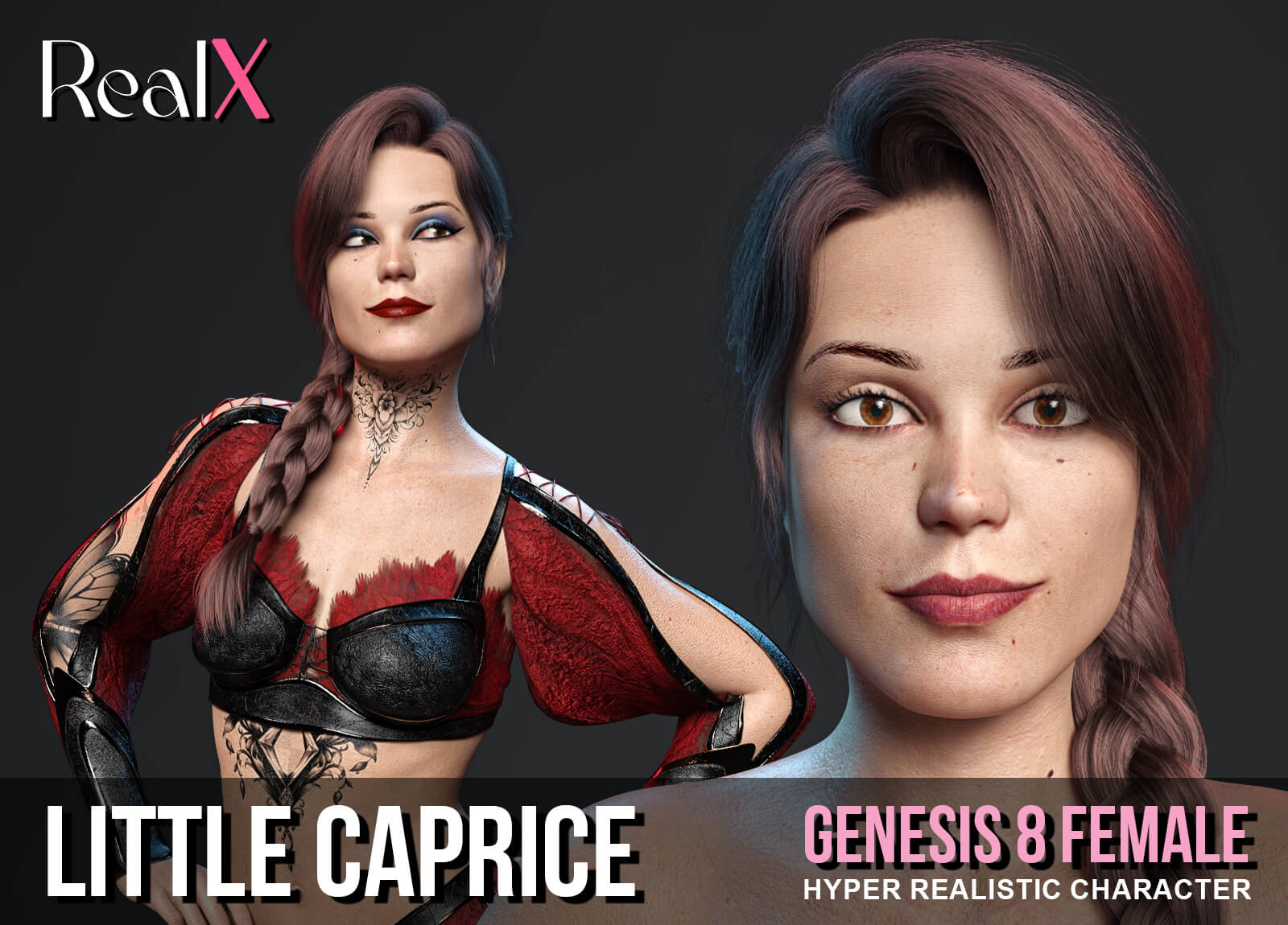 Little Caprice for Genesis 8 - Daz Content by RealX