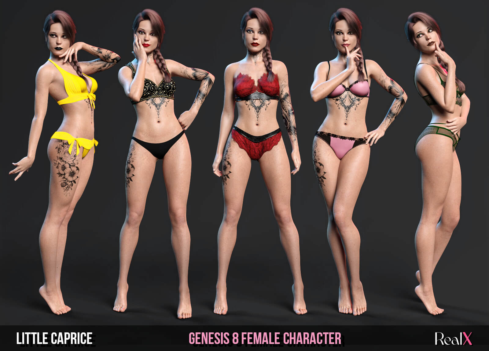 Little Caprice for Genesis 8 - Daz Content by RealX