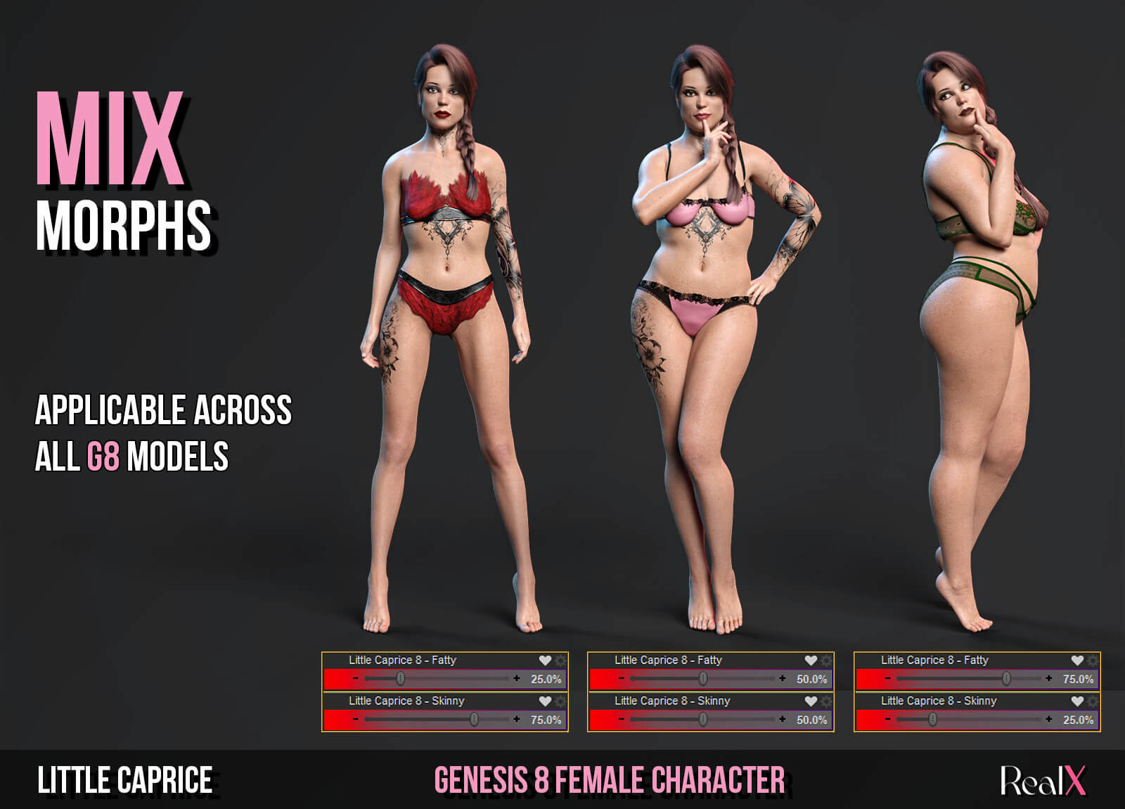 Little Caprice for Genesis 8 - Daz Content by RealX