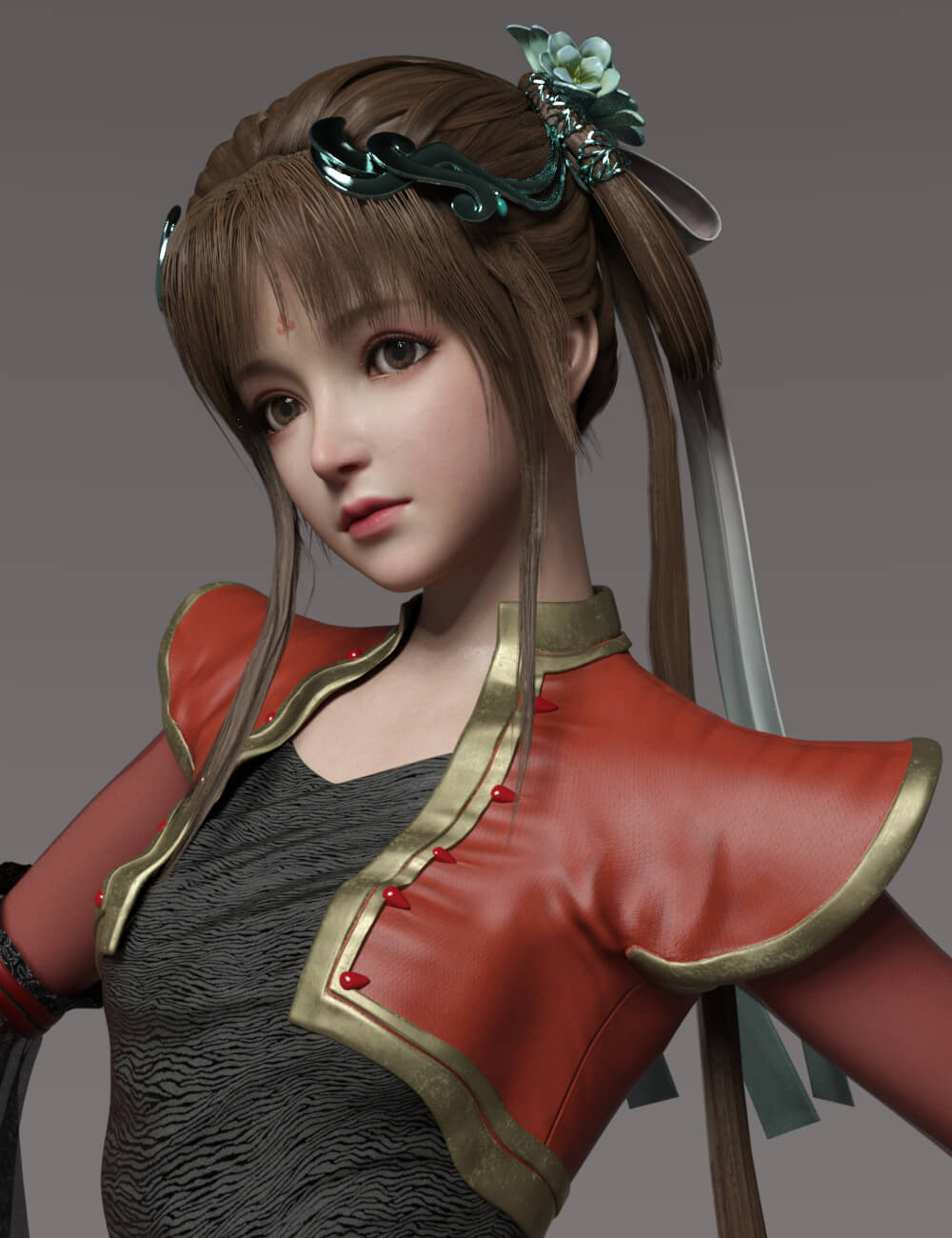 PAL7 Bai Moqing for Genesis 8 and 8.1 Female - Daz Content by Reborn2024