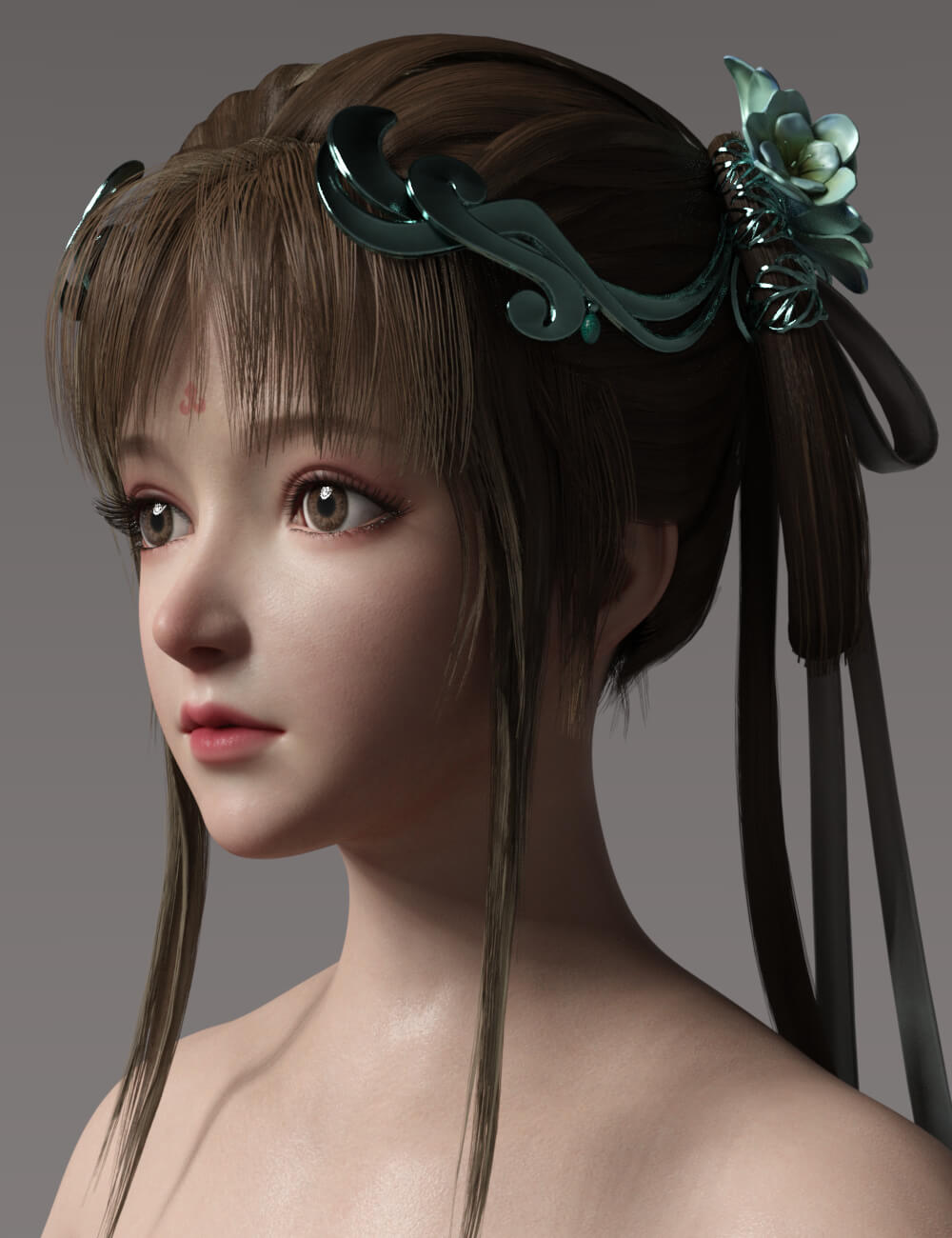 PAL7 Bai Moqing for Genesis 8 and 8.1 Female - Daz Content by Reborn2024