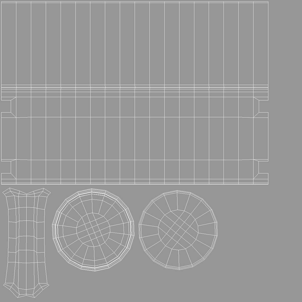 10 Glass Mug Shapes - Transparent Cups With Different Forms 3D Model by ...