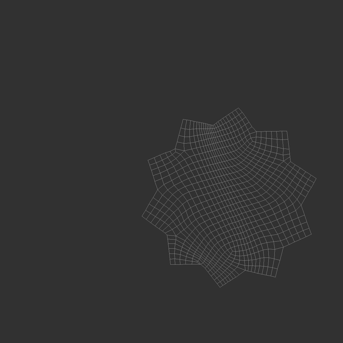 Adhesive Sticker Set - Round Square Rhombus Star 4 Shape 3D Model by ...