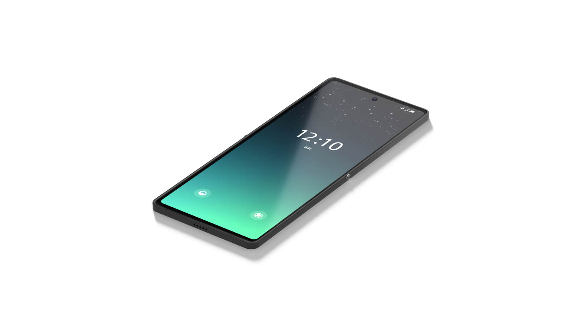 Animated Flexible Phone - Clamshell Smartphone 3D Model by rebrandy