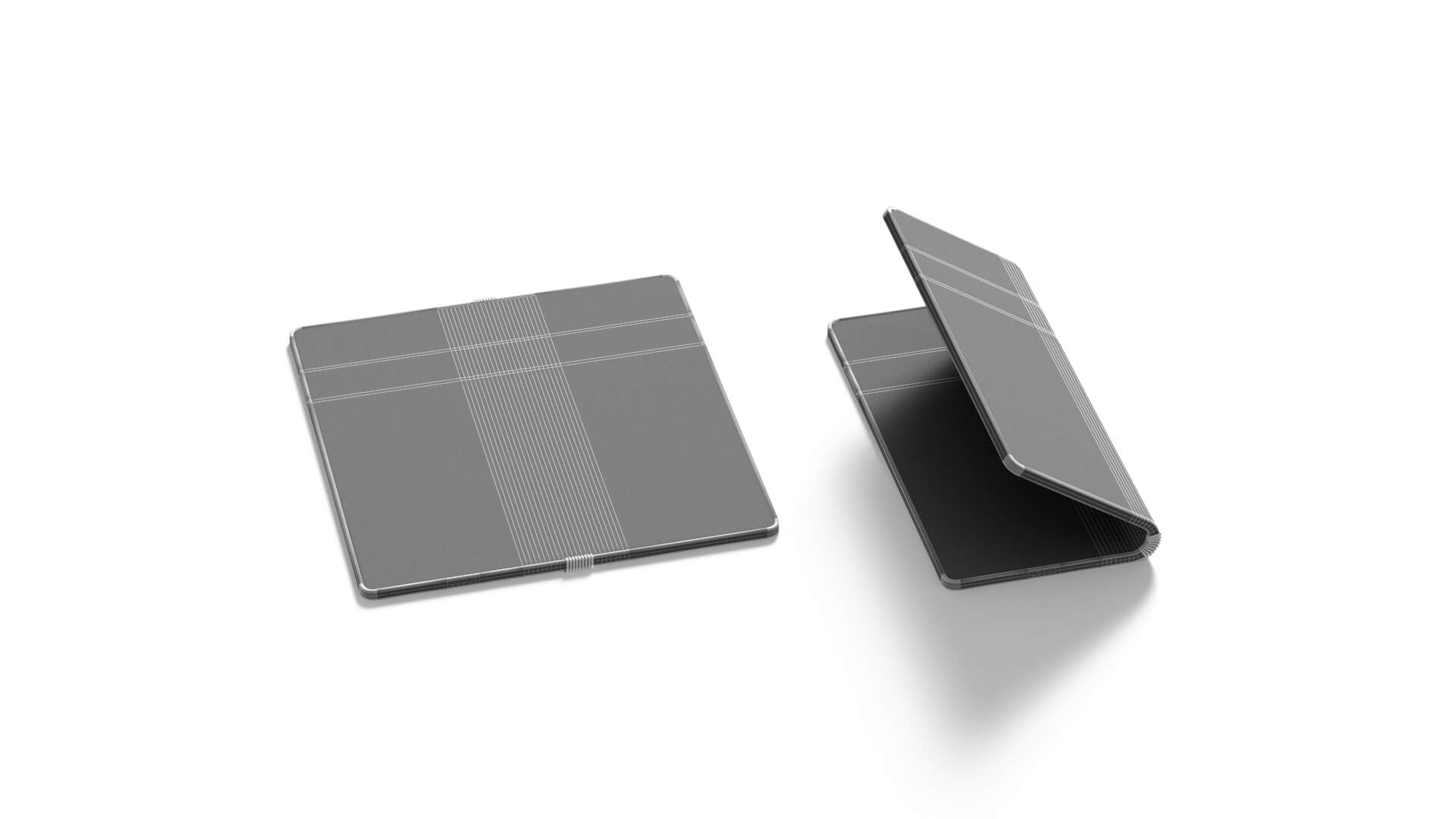 Animated Flexible Phone - Smartphone Book 3D Model by rebrandy