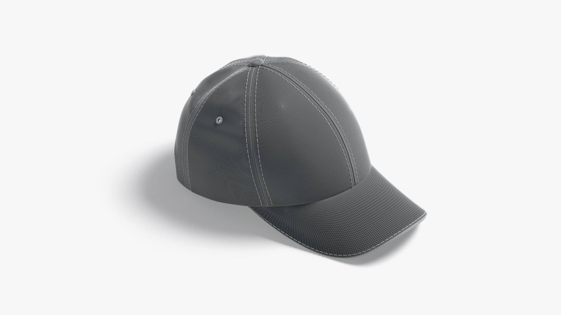 Baseball Cap - 3D Model by rebrandy
