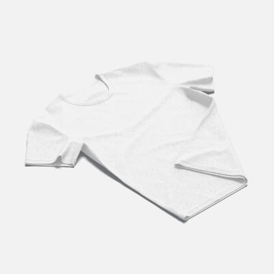 Flat Lay T-Shirt - Basic Folded 3D Model by rebrandy