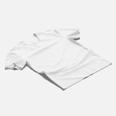 Flat Lay T-Shirt - Wrinkled 3D Model by rebrandy