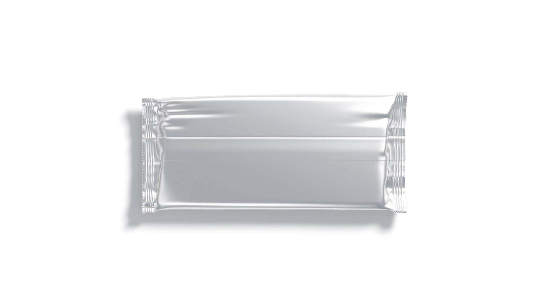 Foil Chocolate Bar - Wide Food Snack Wrapper 3D Model by rebrandy