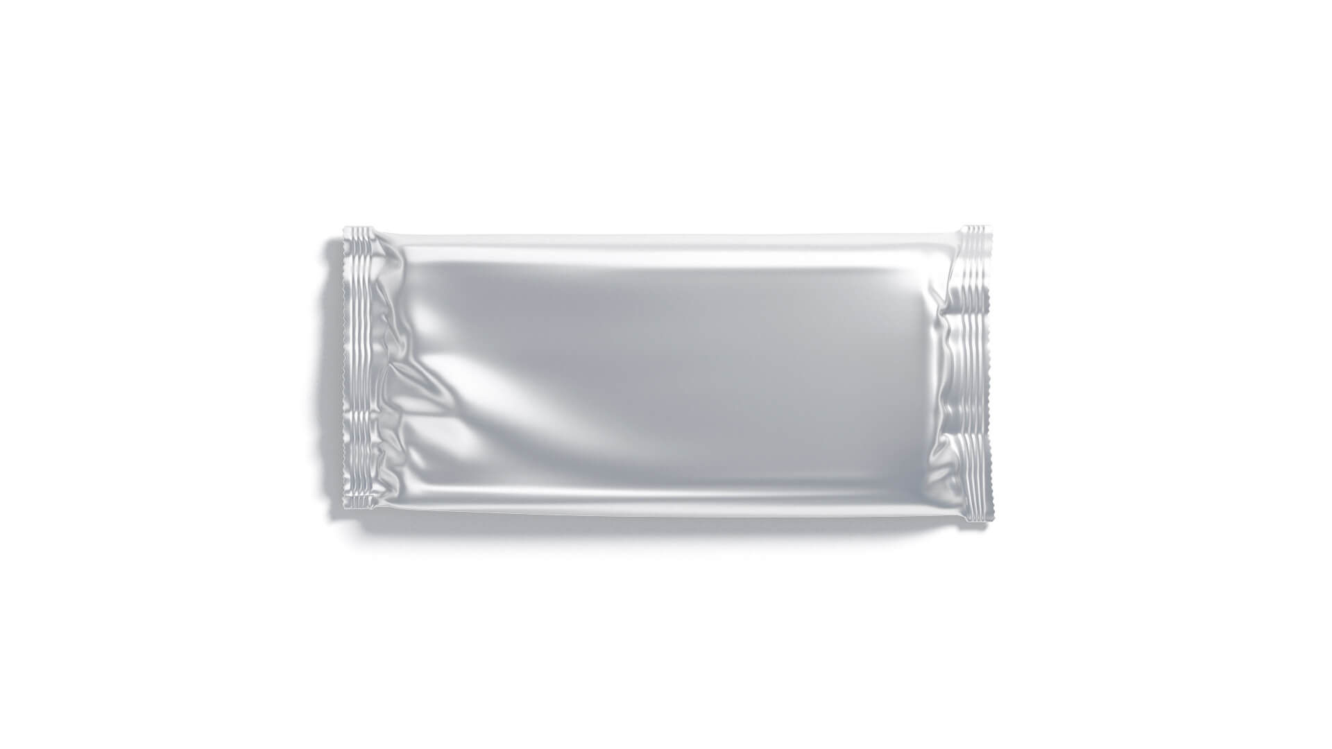 Foil Chocolate Bar - Wide Food Snack Wrapper 3D Model by rebrandy