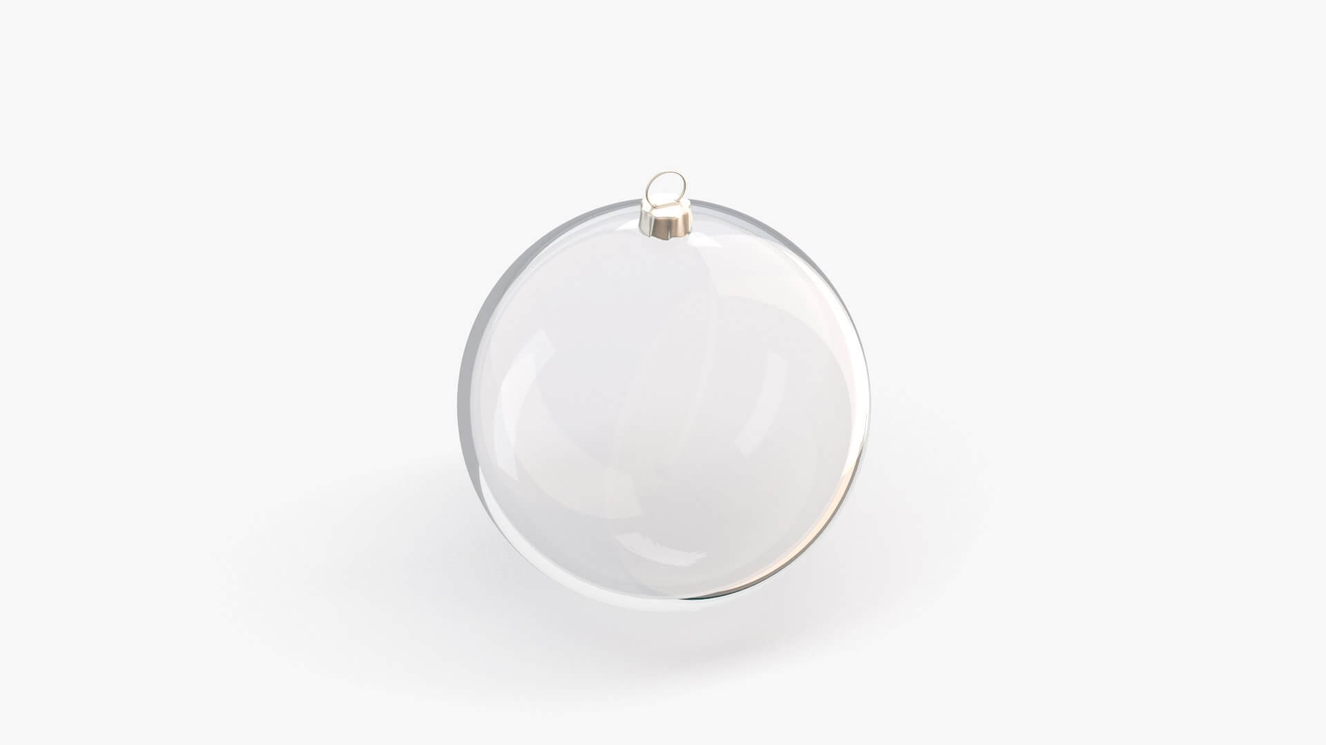 Glass Christmas Ball - 3D Model by rebrandy