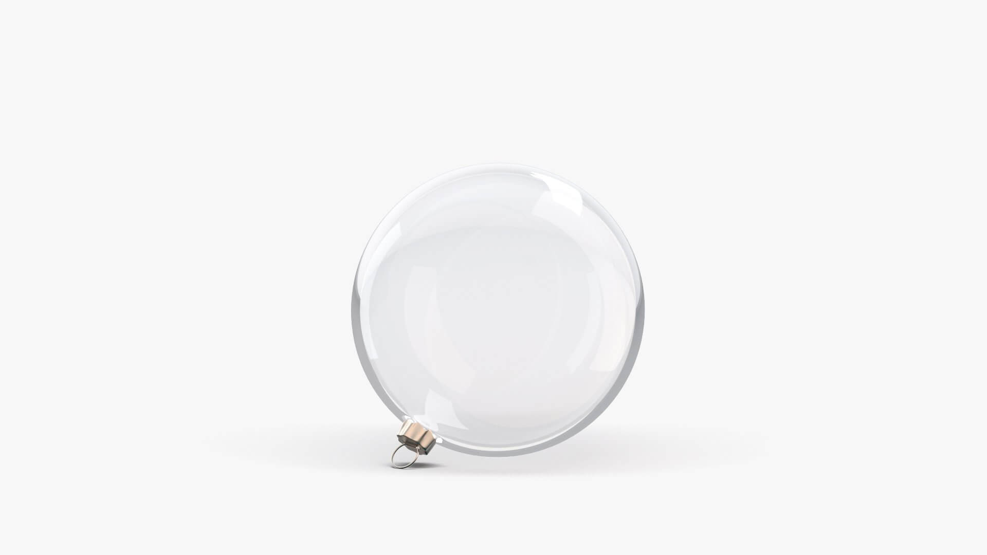 Glass Christmas Ball - 3D Model by rebrandy